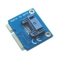 mSATA to SATA 7 Pin Adapter Low Profile Flat Version - Walmart.com
