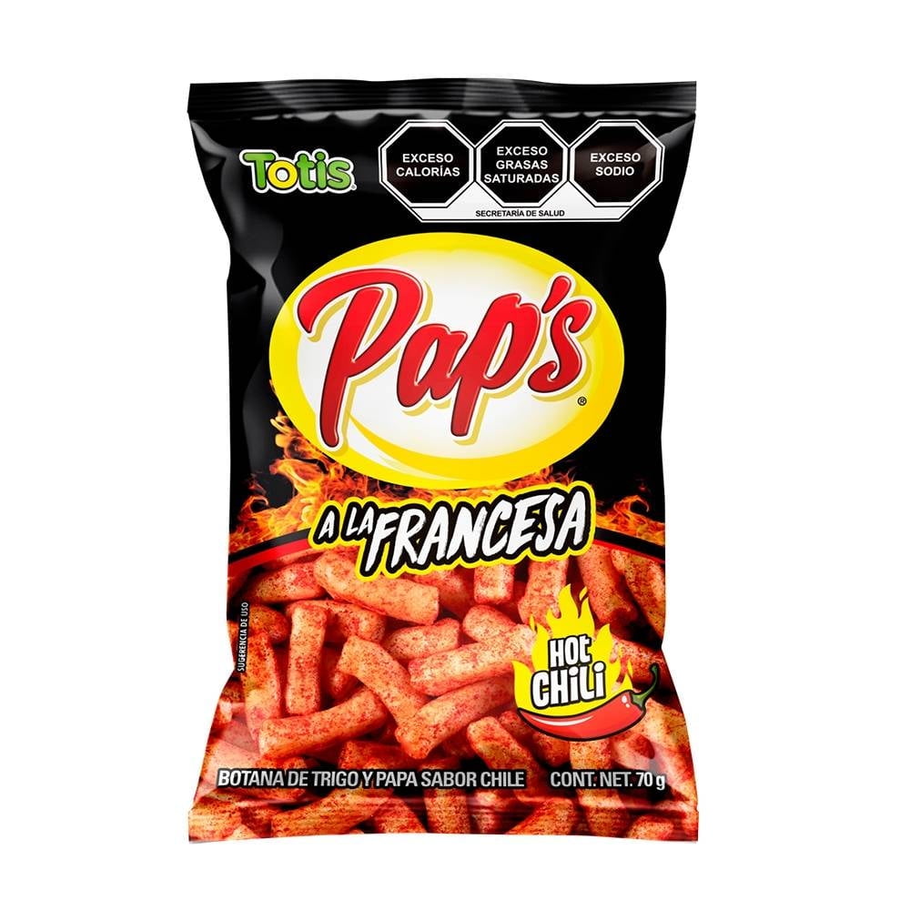 Papas Totis La Costeña a la francesa 70 g | Walmart en línea