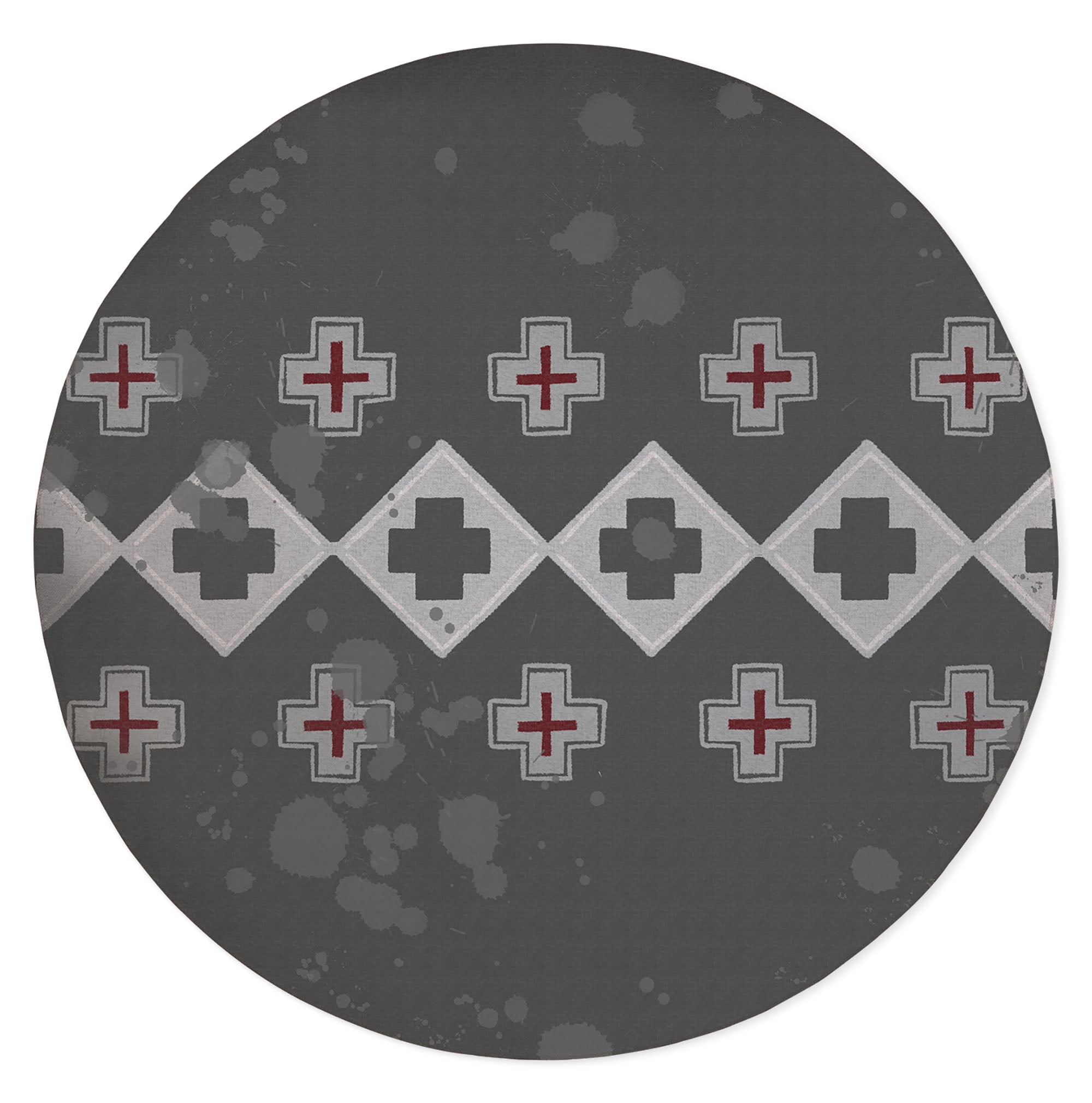 RIP CHARCOAL Outdoor Rug By Kavka Designs - Walmart.com