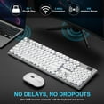 TTTYBA-Wireless Gaming Keyboard and Mouse Combo, Upgrade Battery ...