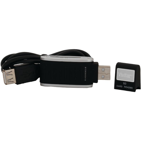 Vivitar VIV-RW-3000-BLK SDHC Card Reader, Black - Walmart.com Vivitar VIV-RW-3000-BLK SDHC Card Reader, Black - Walmart.com