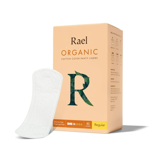Rael Organic Cotton Regular Panty Liners - Walmart.com - Walmart.com Rael Organic Cotton Regular Panty Liners - Walmart.com - Walmart.com