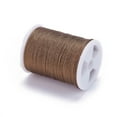 10 Roll Polyester Metallic Thread Sienna 1mm about 7 yards/roll ...