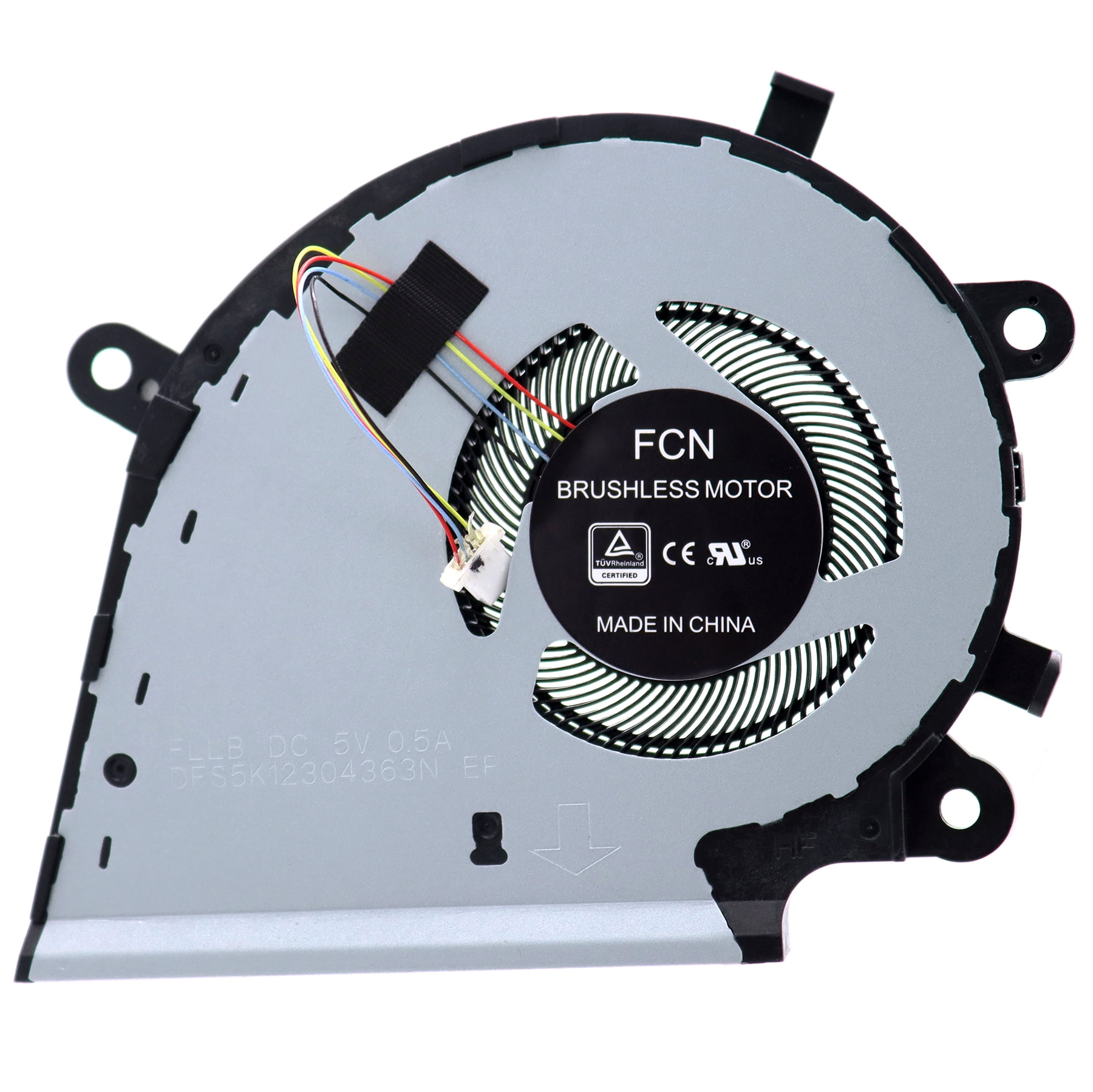Deal4GO CPU Cooling Fan DFS5K12304363N FLLB replacement for ASUS ROG ...