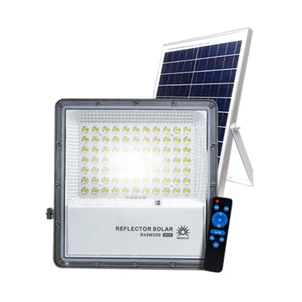 Reflector LED con Panel Solar Megaluz R42W200 | Bodega Aurrera en línea