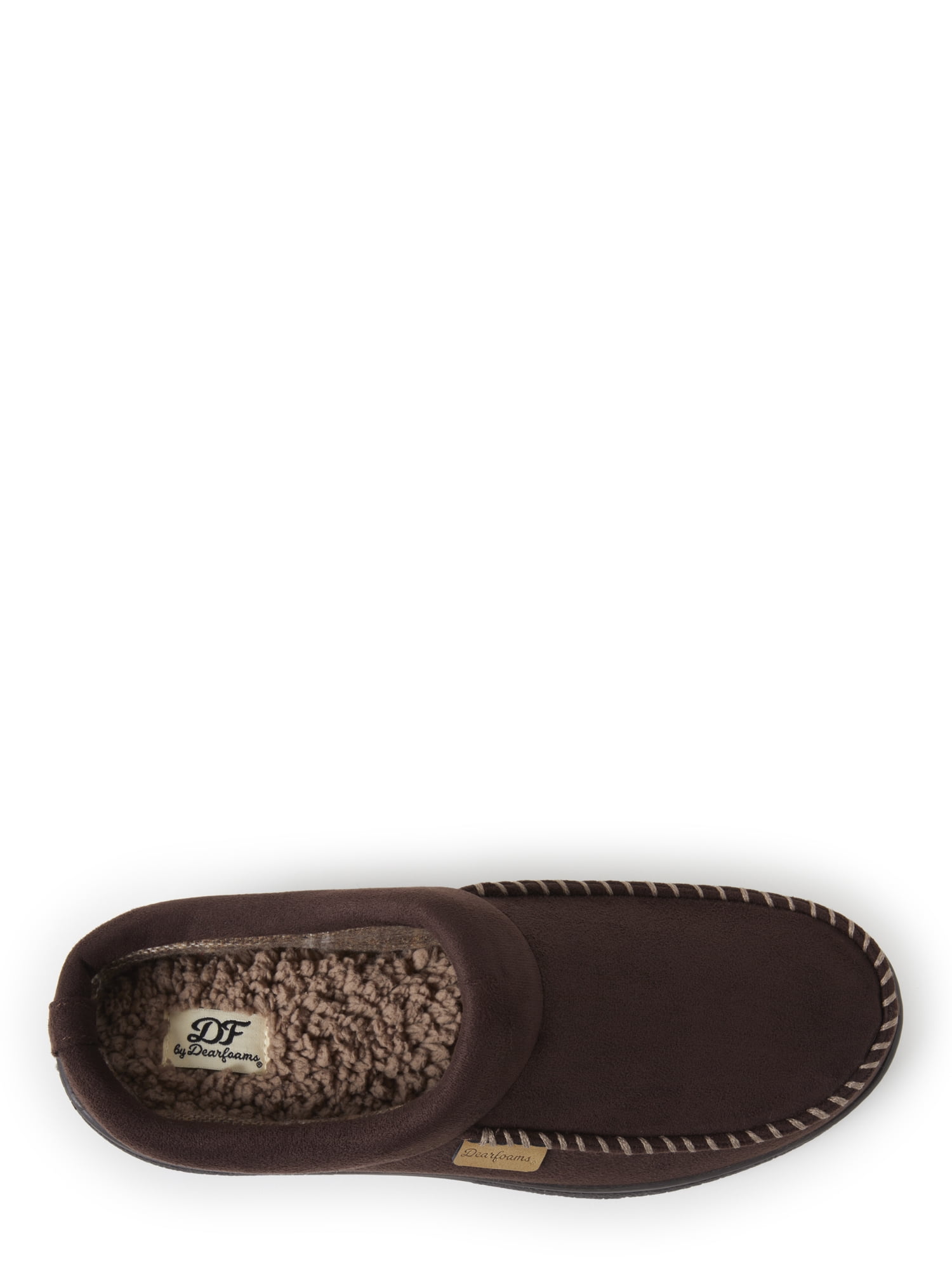 Buy DF by Dearfoams Men's Seth Microsuede Moc Toe Clog Slippers Online ...