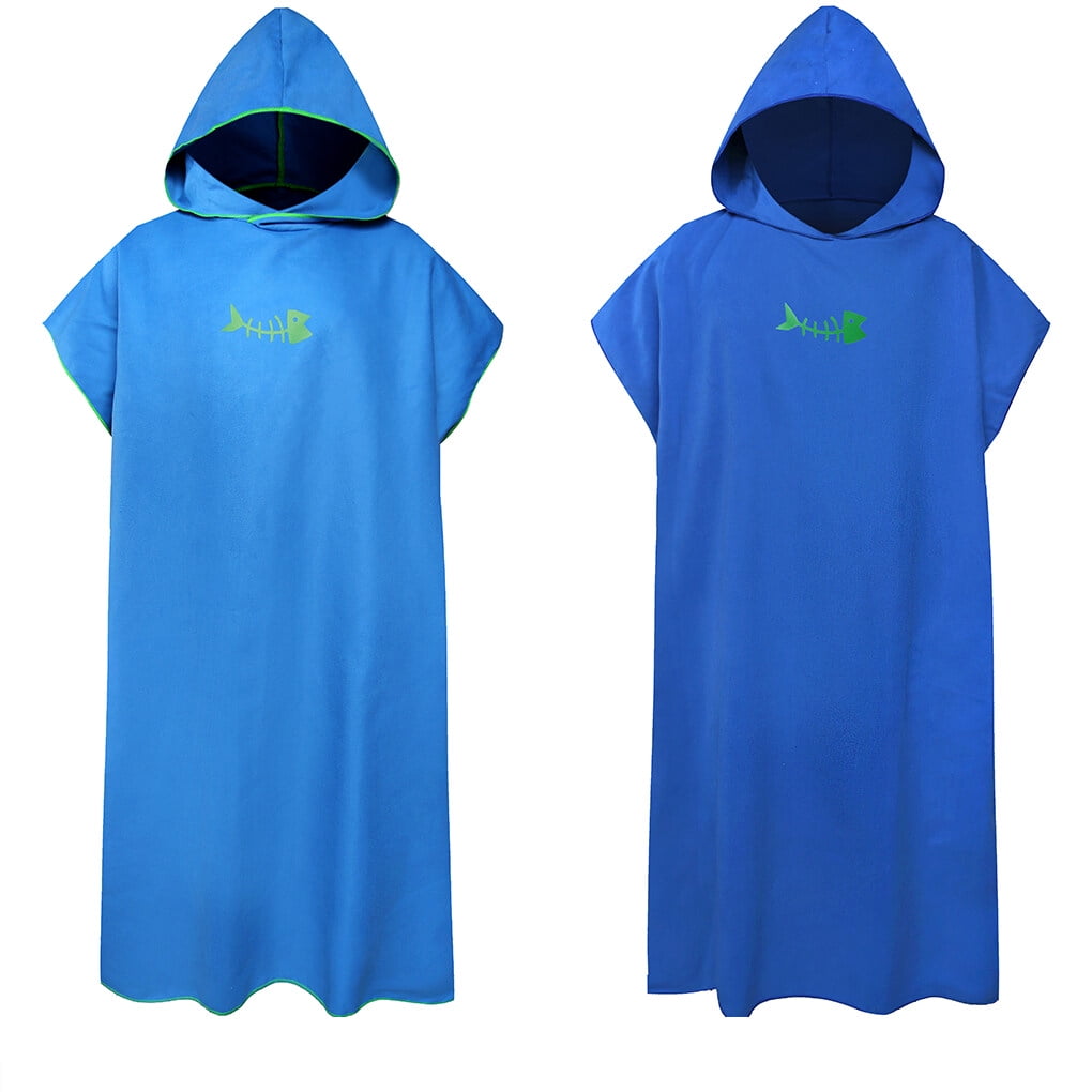 Bathrobe Windproof Fast Drying Replacement Short Sleeve Men Women Robes ...