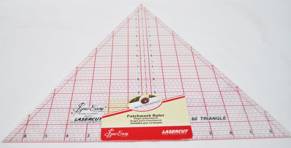 Sew Easy 60 Degree Triangle Patchwork Ruler NL4173 - Walmart.com