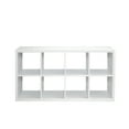 Cterwk 8 Cube Organizer Storage Bookshelf for Home, Office (White ...