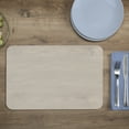 CounterArt Kitchen Table Placemat, Transparent Flexible PVC Plastic, 4 ...