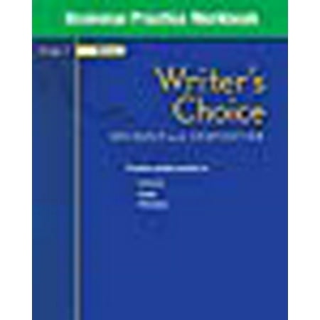 Writer's Choice, Grade 9, Grammar Practice Workbook | Walmart Canada