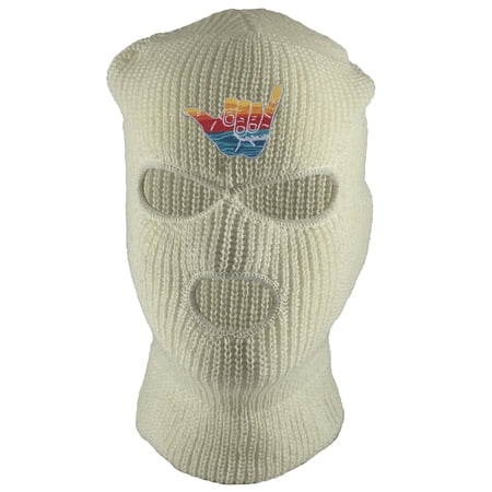 Gravity Threads Hang Loose 3-Hole Ski Mask - White | Walmart Canada
