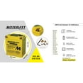 MotoBatt MBTX14AU 16.5Ah 250 CCA AGM Powersports Battery replaces ...