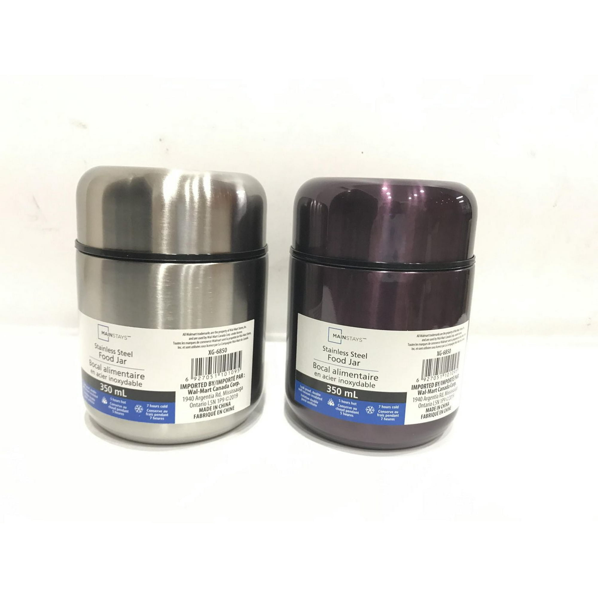 Click here for Mainstays 350ml Stainless Steel Food Jar prices