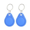 100 Pieces RFID Key Fob Keychain Readable Door Access Control Token ... 100 Pieces RFID Key Fob Keychain Readable Door Access Control Token ...