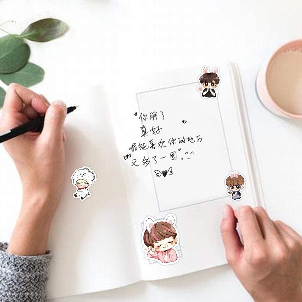 Paper Paper & Party Supplies ARMY Mail Stickers 2 Sheets BTS Army Free ...
