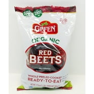 Gefen Organic Red Beets, Whole, Peeled, Cooked & Ready to Eat, 1.1 lb ...