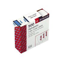 Smead BCCRN Bar-Style Color-Coded Numeric Label, 0-9, Label Roll ...