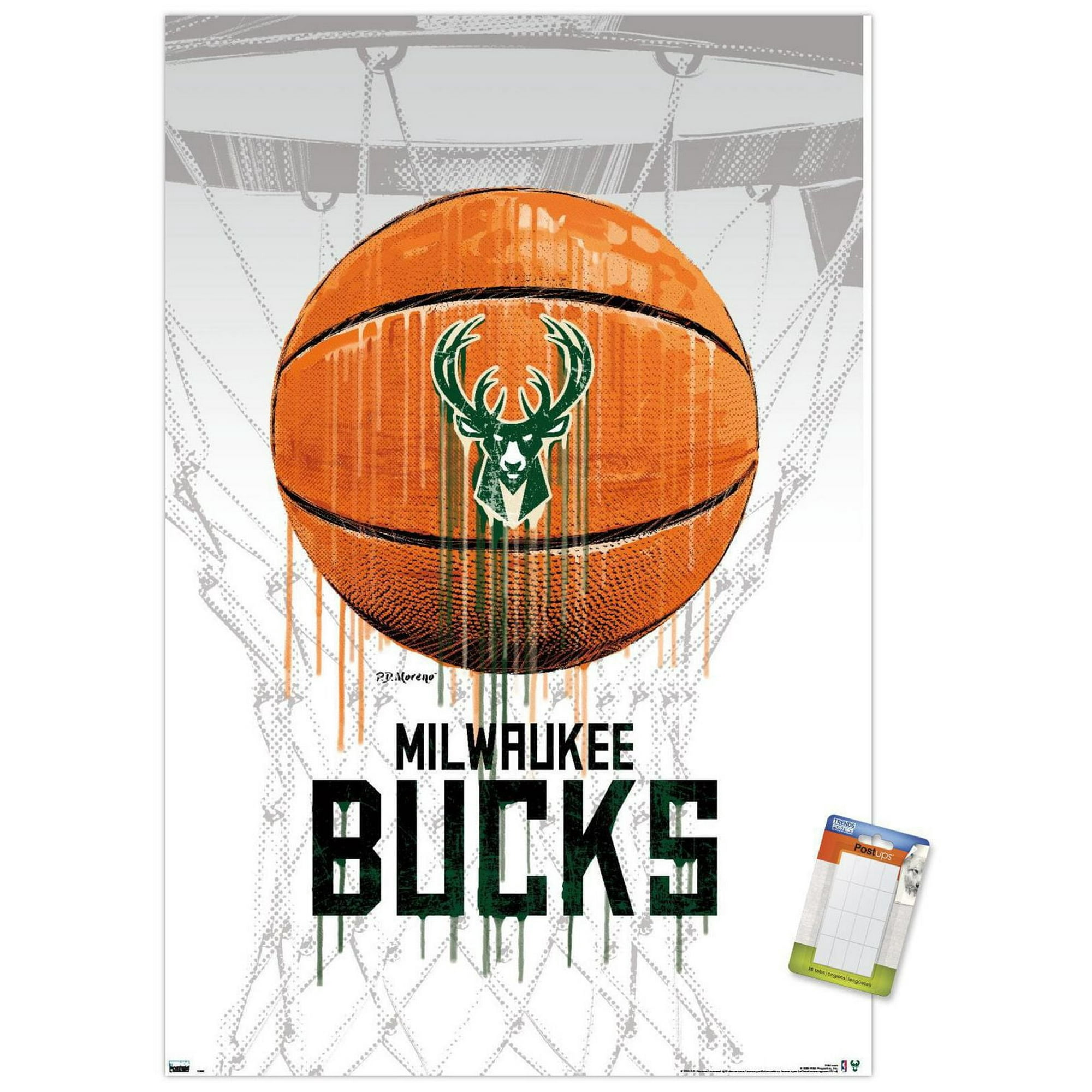 Click here for Trends International Nba Milwaukee Bucks - Drip Ba... prices