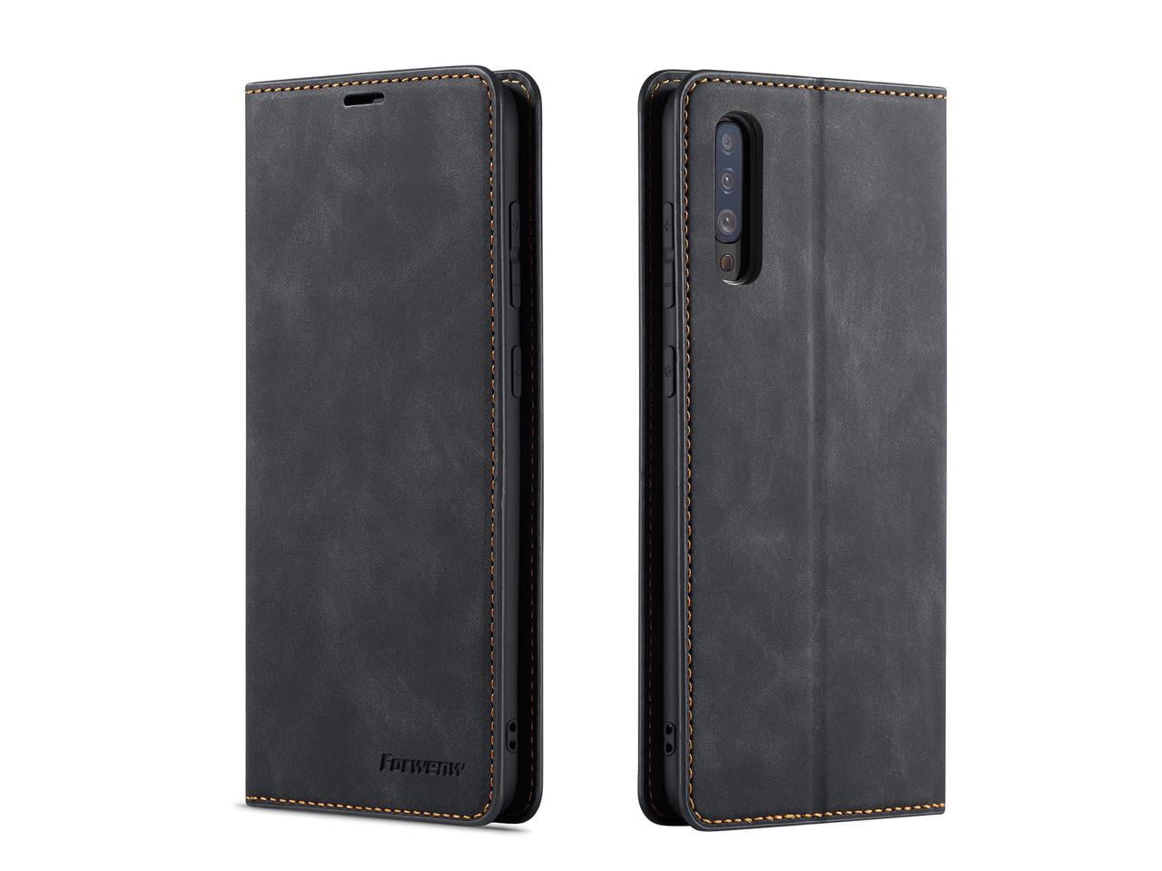 Samsung Galaxy A50 / A50S / A30S Case, Premium PU Leather Cover TPU ...