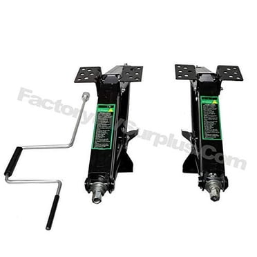 "ROCKMAN Heavy Duty RV Camper Trailer Stabilizer Leveling Scissor Jacks ...