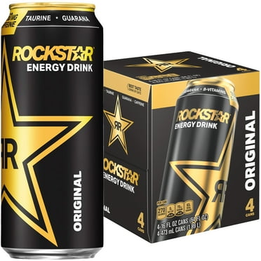Rockstar Original Sugar Free Energy Drink, 16 oz, 12 Pack Cans ...