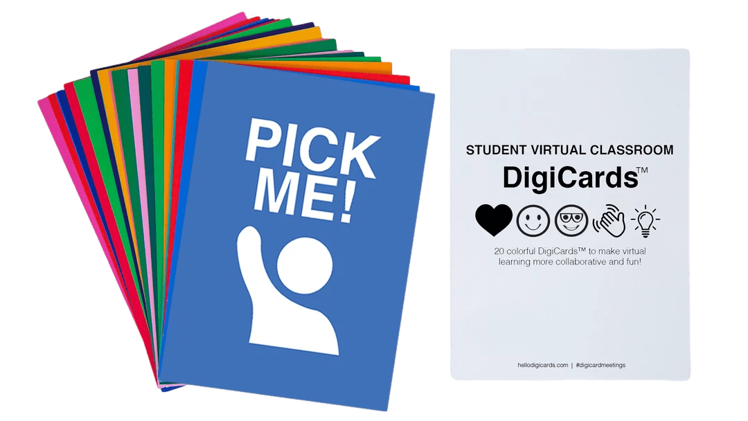 Hello Digicards Teacher Virtual Classroom Flash Cards - Walmart.com