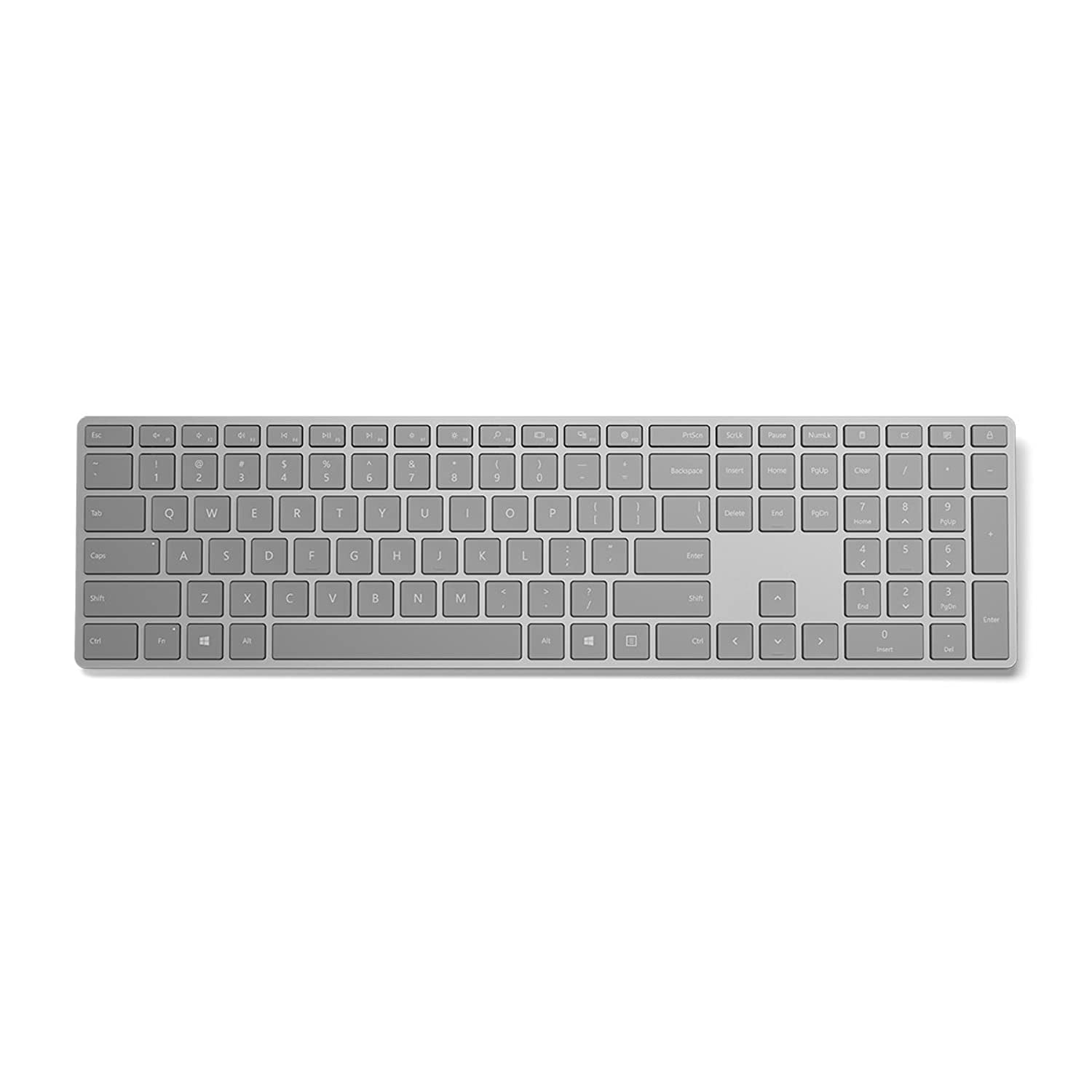 Restored Microsoft Surface Keyboard Dublin Ireland - Silver WS2-00025 ...