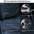 VIVAGLORY Front Dog Seat Cover Protector, Pet Passenger Car Bucket Seat ...