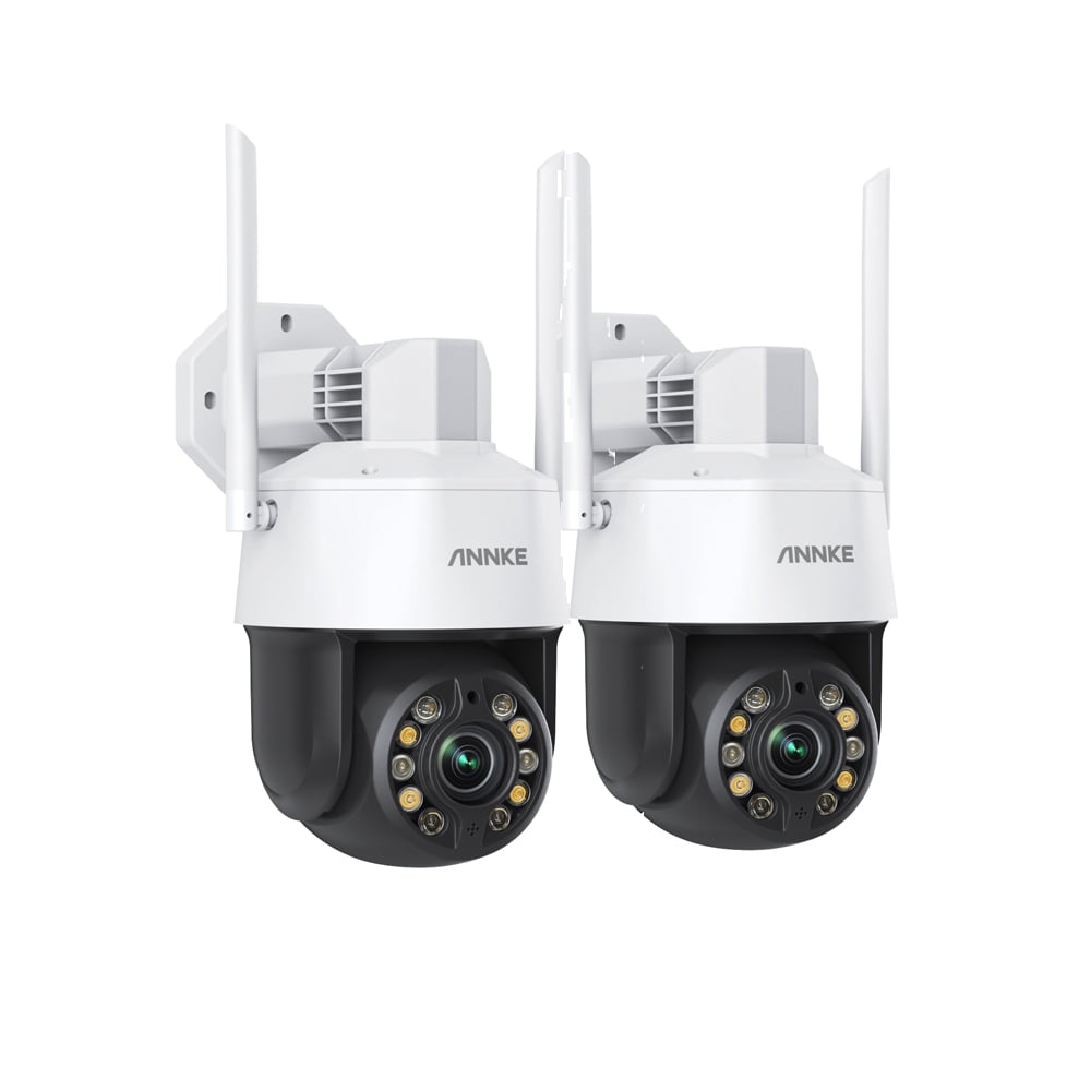ANNKE 2pcs 5MP 20X Optical Zoom PTZ WiFi Security Camera, 328 ft ...