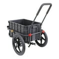 Xspec Bicycle Pull Behind Cart Wagon, 2-in-1 Bike Cargo Trailer ...
