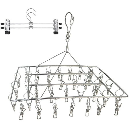 Bail Sock Drying Rack, Solid Outdoor Clothes Drying Rack with 36 ...