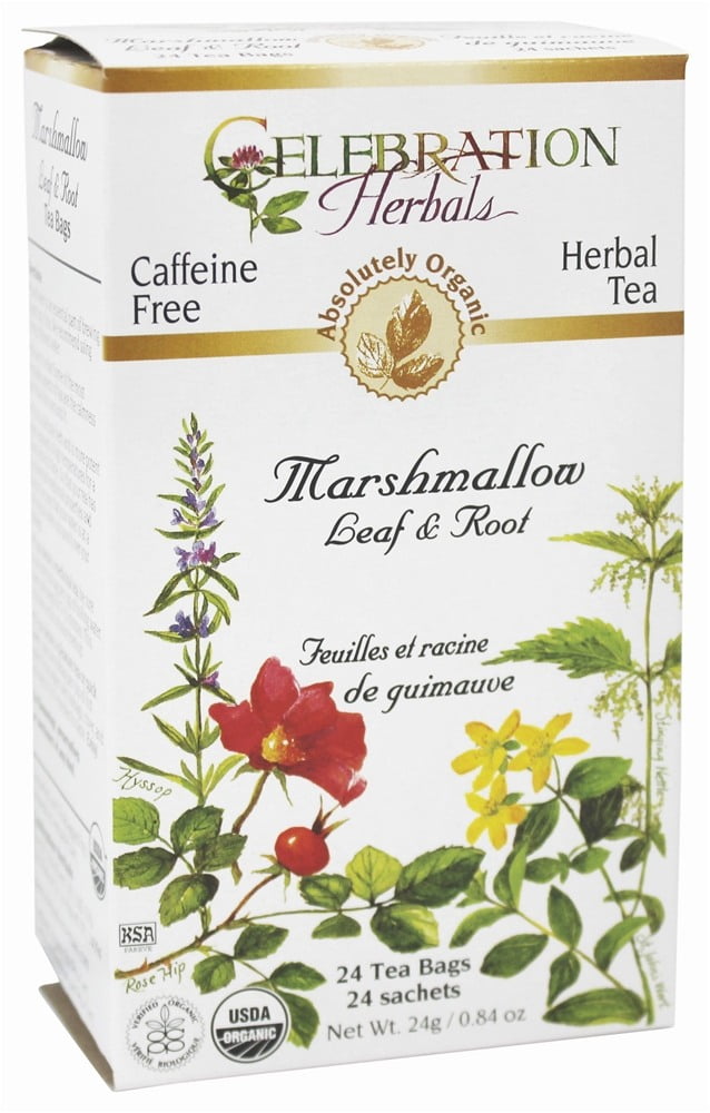 Celebration Herbals - Organic Caffeine Free Marshmallow Leaf & Root ...