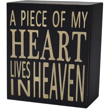 Personalized 4 x 4 Wood Box Sign - Walmart.com