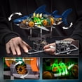 Mechanical Shark STEM Building Set,Sea Animal Toys Crossing Shark with ...