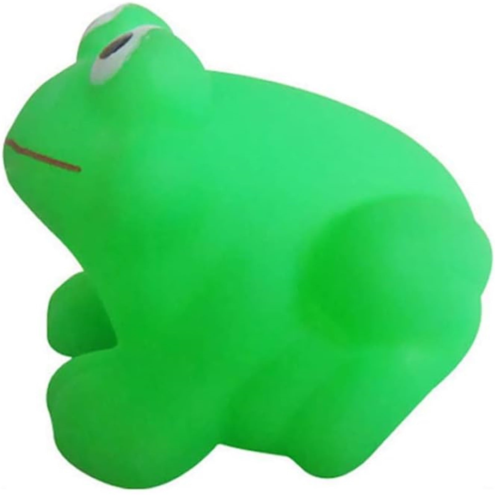 Squeaky Rubber Frog Bath Toy - Floating, Child-Friendly, Easy Grip ...
