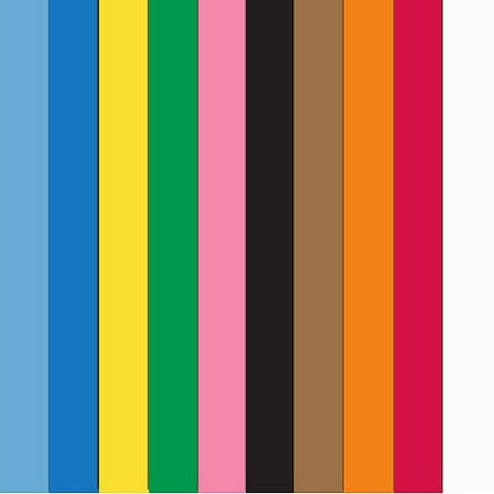 School Smart Heavyweight Construction Paper, 12" x 18", 50 Sheets ...