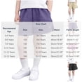 Freshbabe Unisex Kids Solid Quick Dry Athletic Shorts Elastic Waist ...
