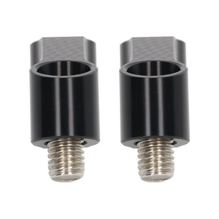 Stem Mirror Mount Riser Adapters, 1 Pair 10mm/0.39in Anti Deformation ...