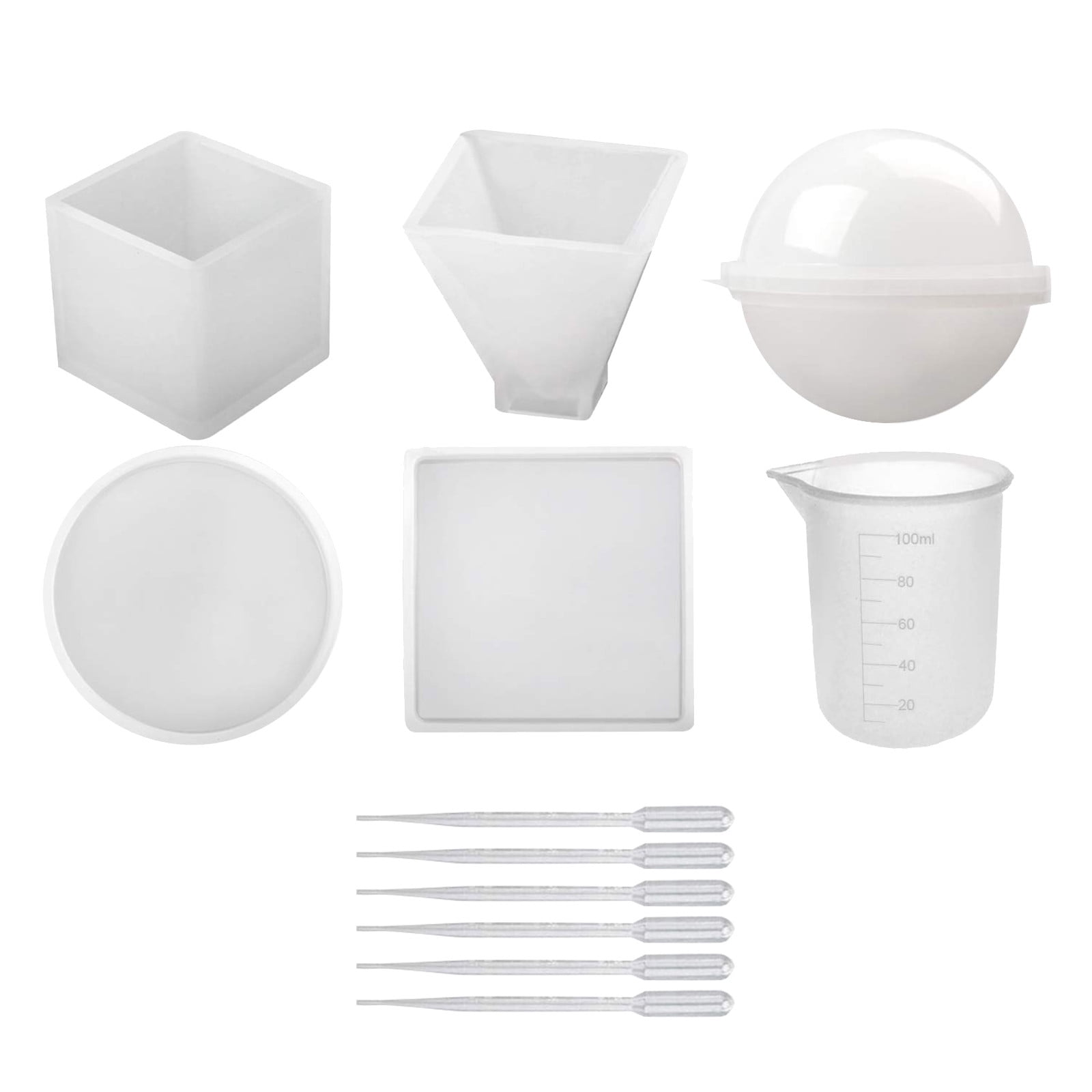 Click here for Visit The Apexora Store 5 Piece Silicone Resin Mol... prices