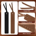 6 Pcs Leather Bookmark with Tassel, Classic Style Bookmark, 0.05 Inches ...