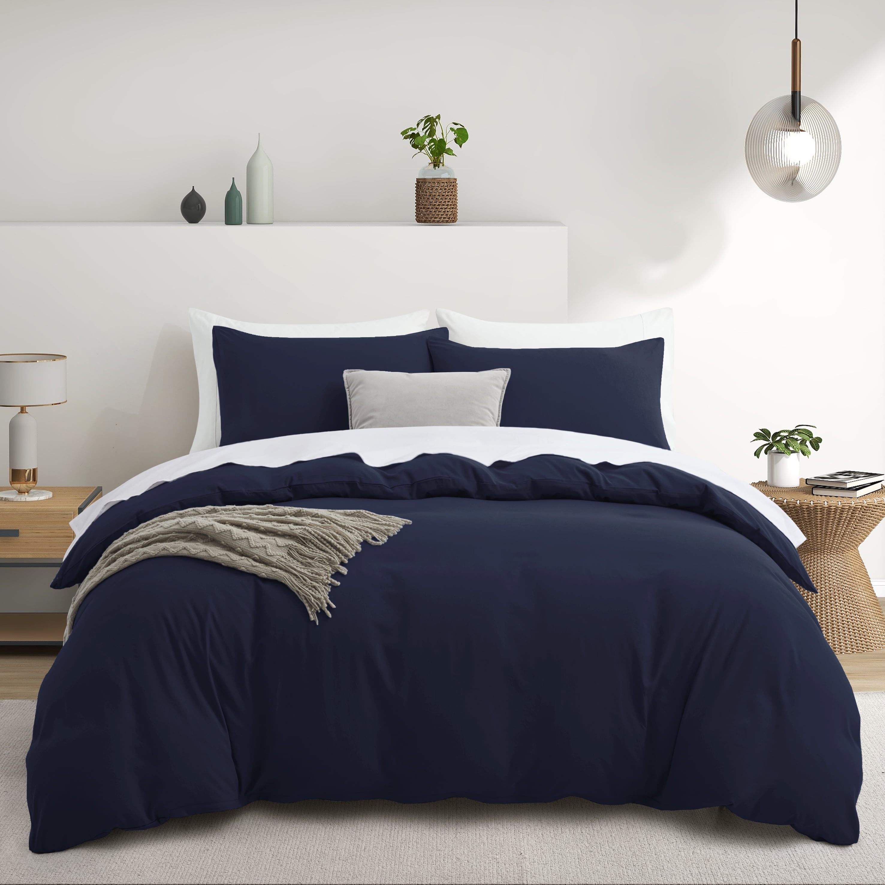 Duvet Cover Set Bedding Queen - Duvet Cover Comforter Cover Set Soft ...