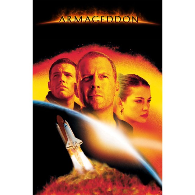 Armageddon Poster Metal Sign Art Print 8x12 Unframed, Age: Adults Best ...