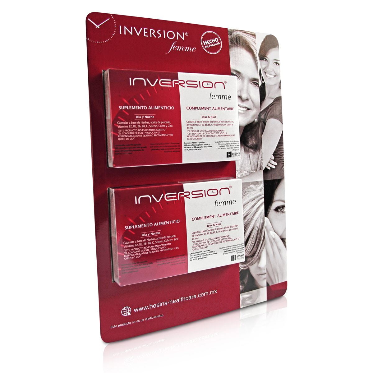 Inversion Femme Cap C90 Duopack, Pack of 1 Inversión Femme Inversion ...