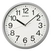 Seiko 12 inch Business Analog Wall Clock, Black, Round, Traditional ...