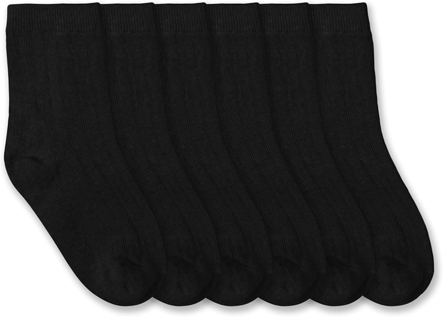 Jefferies Socks Boys Socks, 6 Pack School Uniform Ribbed Cotton Dress ...
