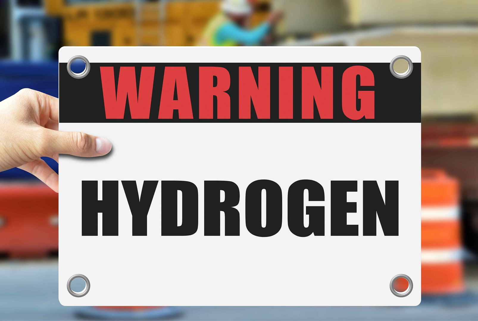 HYDROGEN | Warning Notice Caution Danger 3mm PVC Sign - Walmart.com