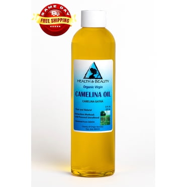 Organic Camelina Oil, Hexane Free, Unrefined Virgin, Cold Pressed, Raw ...