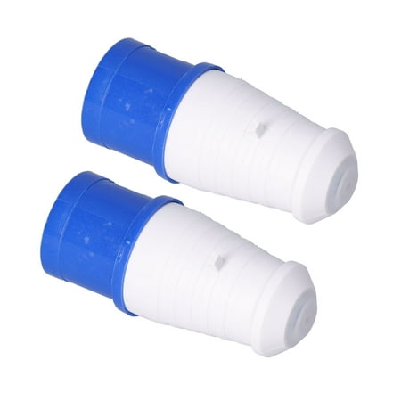 Industrial Plug Connector, 3 Pin Insulating Shell Single Phase 3 Core ...