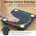 JOUALY Smart Body Weight Scale, 400Ib Capacity, BMI, Body Fat, Muscle ...